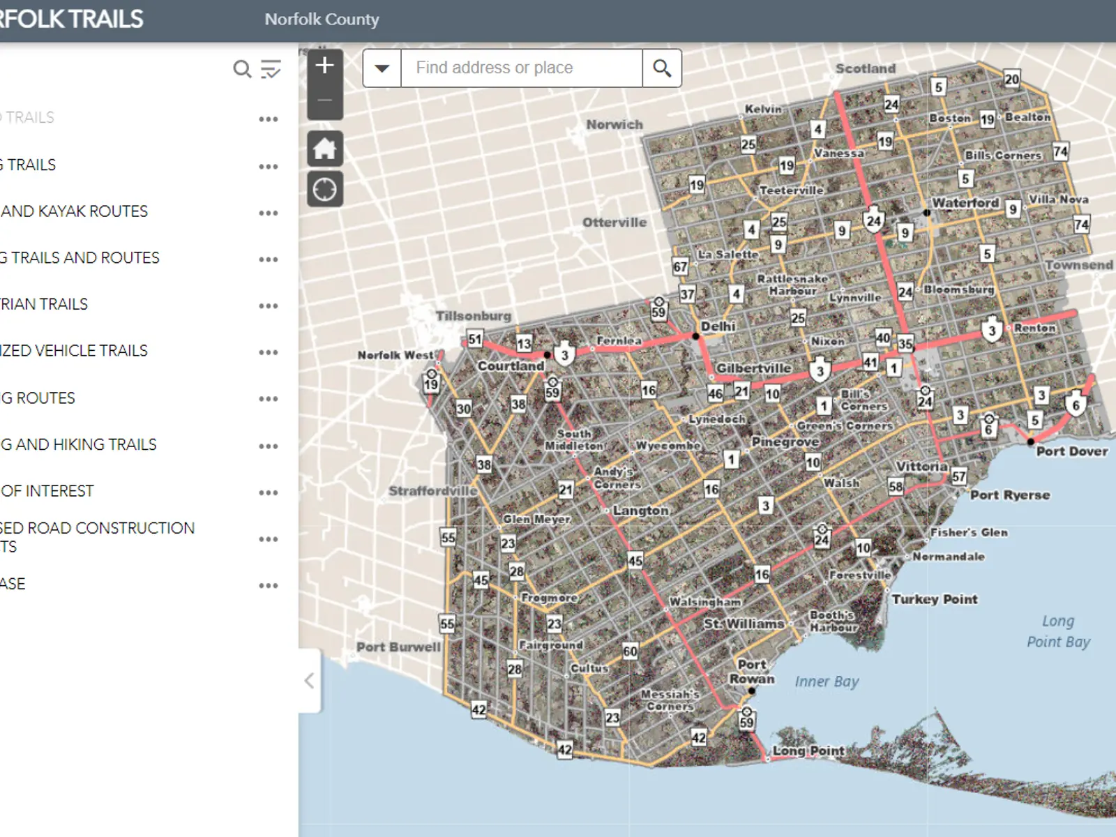 Online Maps | Norfolk County