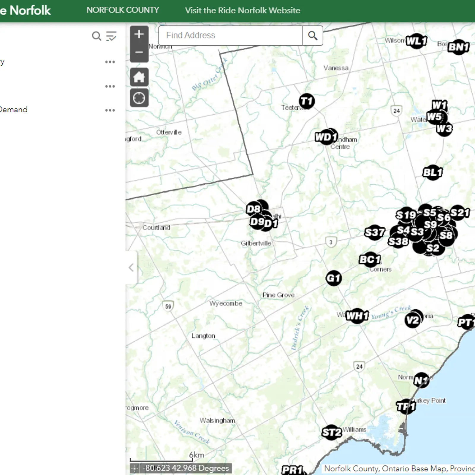 Online Maps | Norfolk County
